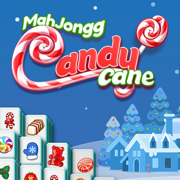 Mahjongg Candy Cane - Free Online Game | GameLab